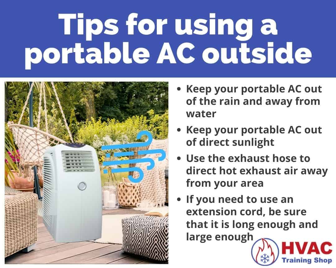 Can You Use a Portable AC Outside? Here’s What You Need to Know | HVAC ...